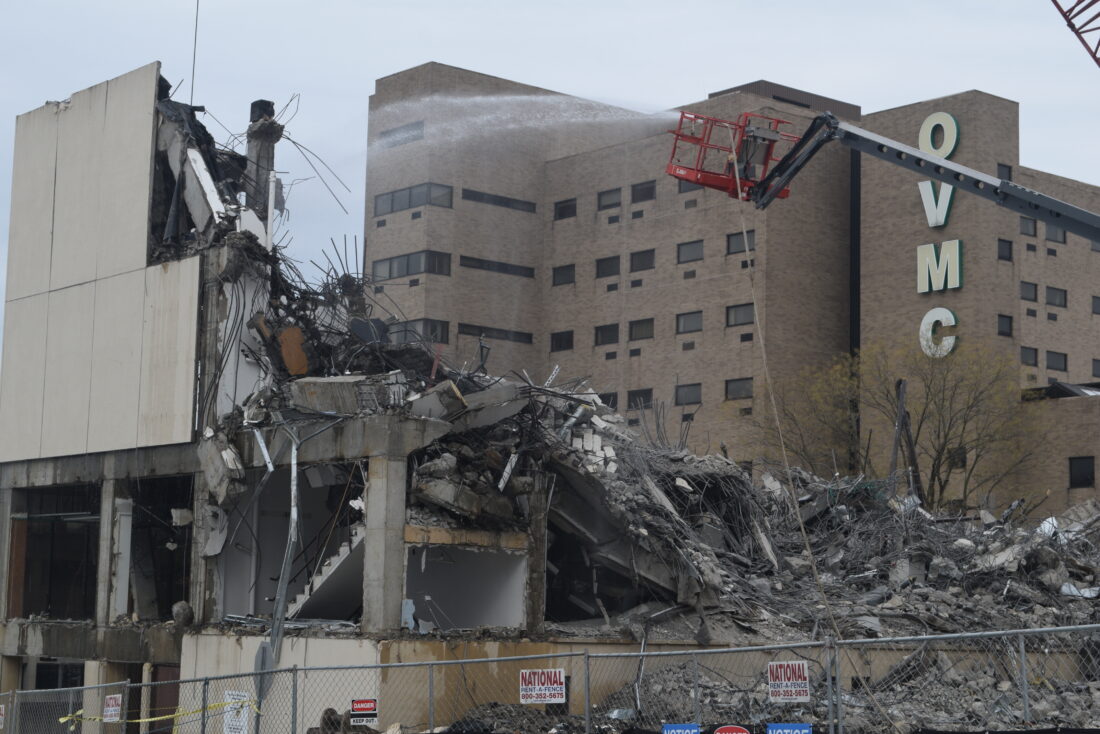 Progress Made on Demolition of Former OVMC | News, Sports, Jobs - The ...